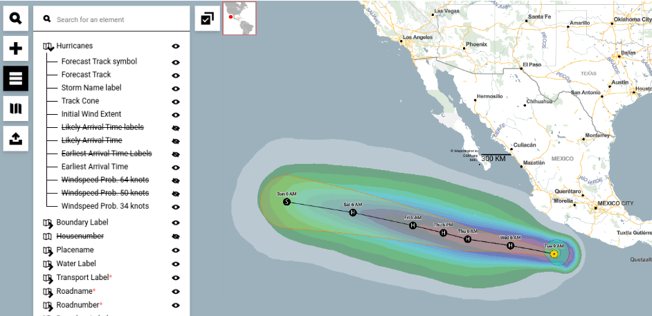 How to add the most recent hurricane data?