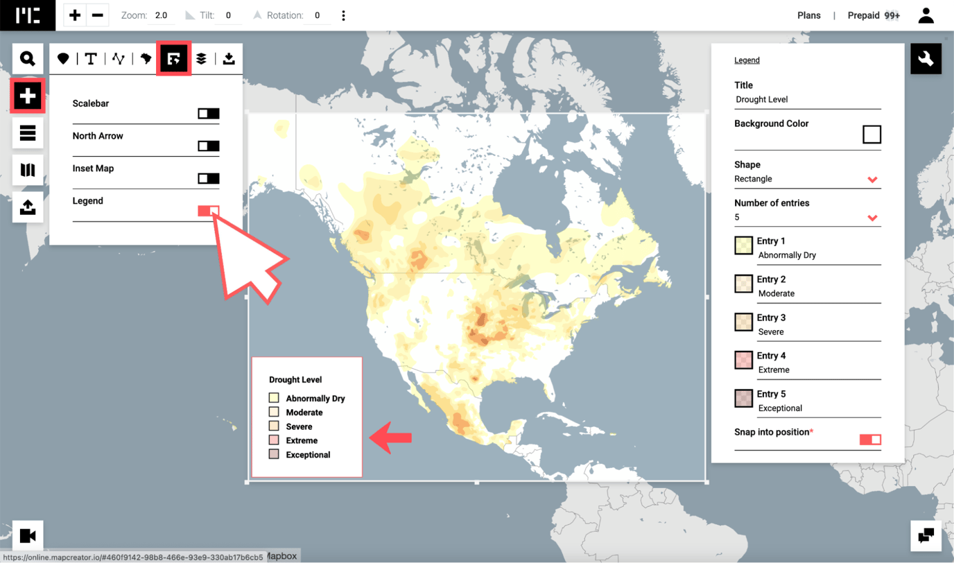 What are live data layers and where can they be found?