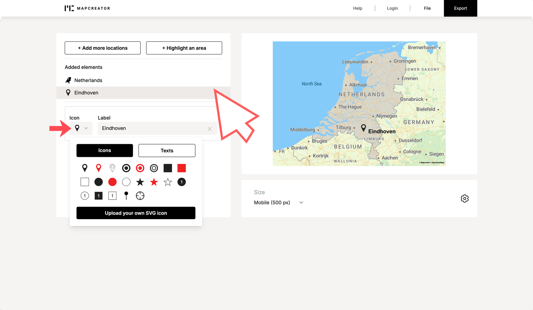 How can I create a quick locator map?