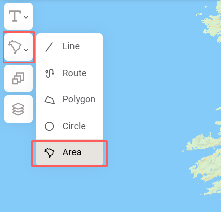 Add – Areas