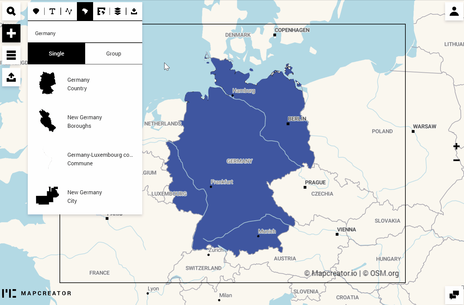 How can I highlight an area?